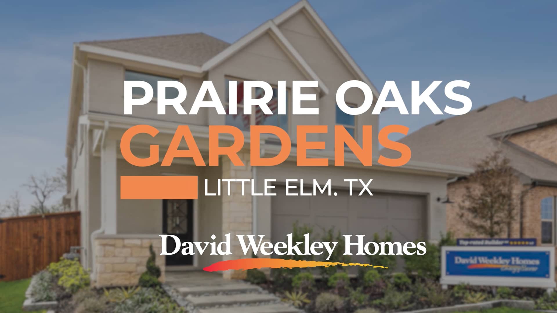 Prairie Oaks Gardens in Little Elm, TX - David Weekley Homes on Vimeo