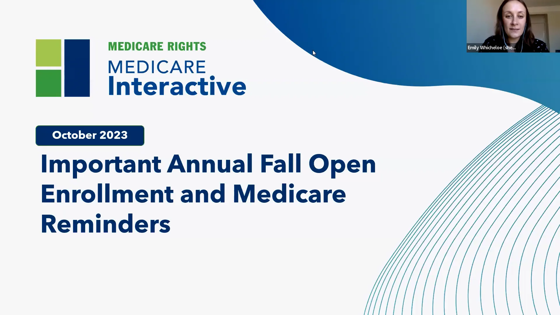 Important Annual Fall Open Enrollment and Medicare Reminders on Vimeo