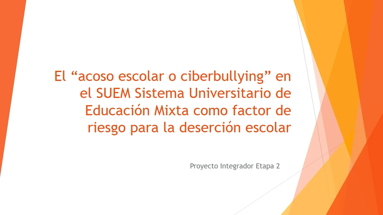 Proyecto integrador on Vimeo