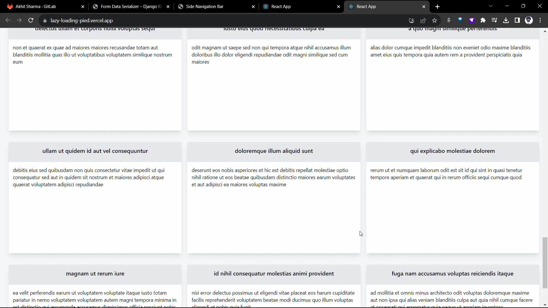 next-labs-assignment on Vimeo