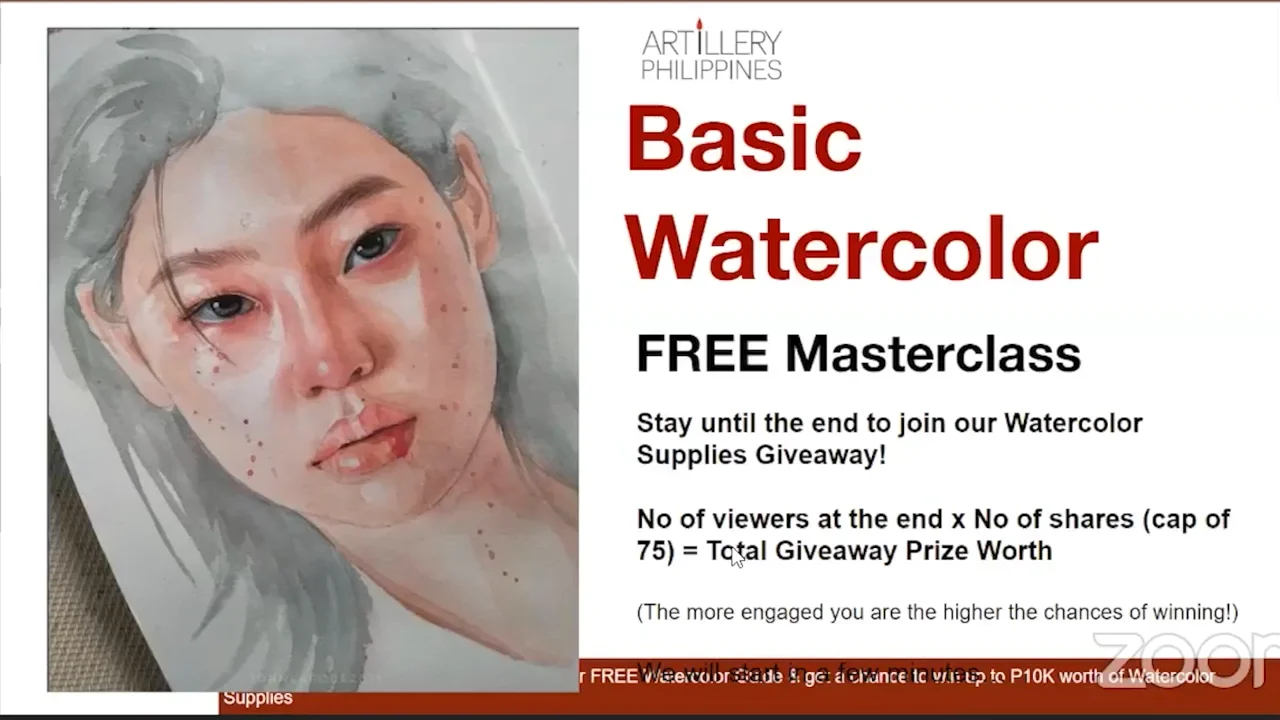 Basic Watercolor Masterclass on Vimeo