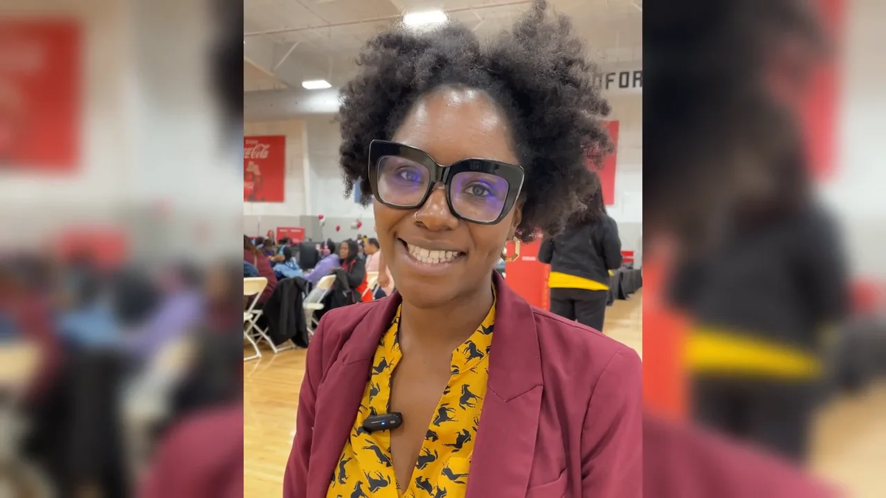 Nija Williams NACA Member at the Achieve the Dream Event in Chicago 2023