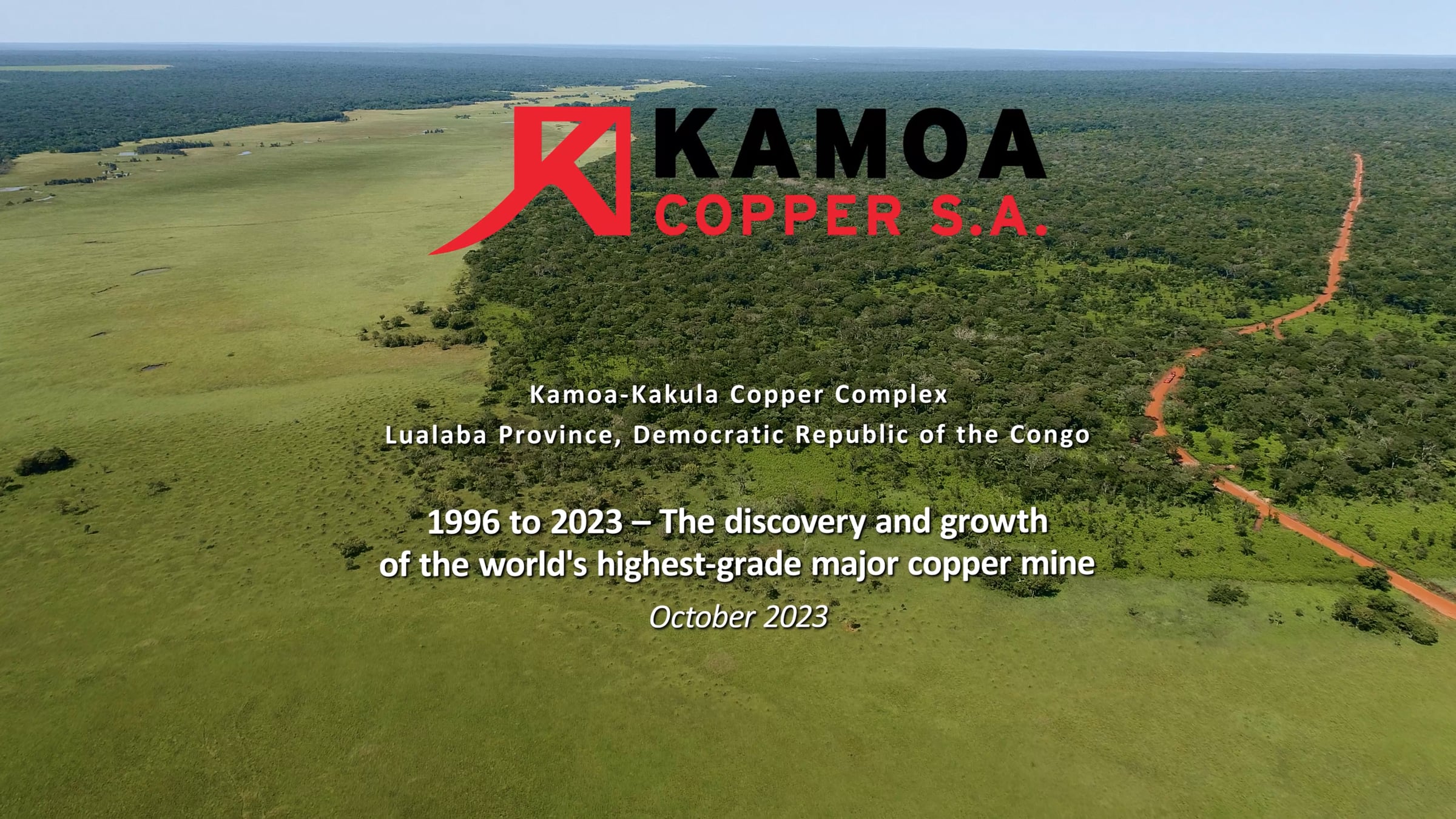 Kamoa Timeline October 2023