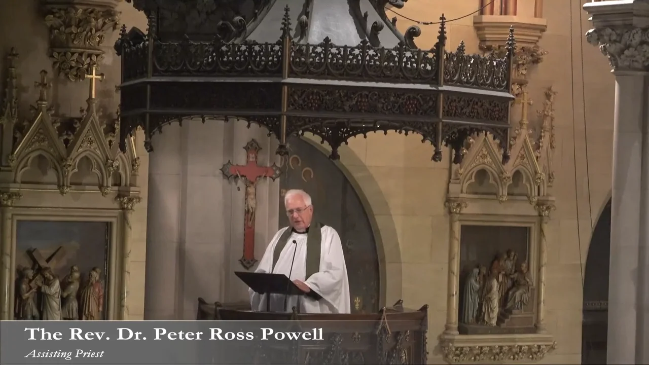 October 8, 2023, Fr. Powell's Sermon at Solemn Mass (Pentecost XIX) on ...