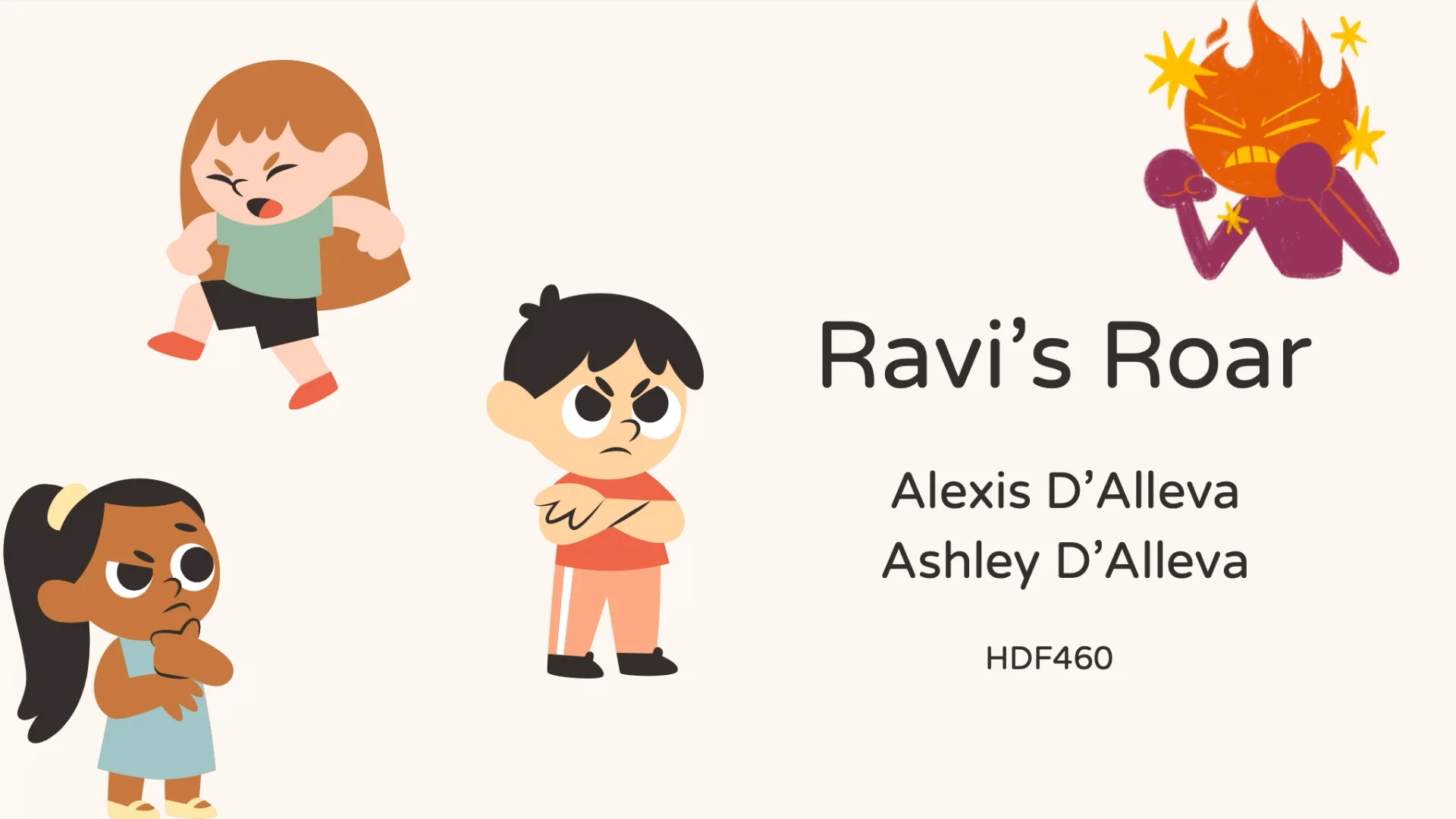 Ashley D'Alleva, Alexis D'Alleva Ravi's Roar on Vimeo