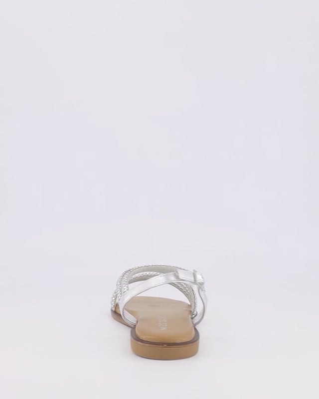Buy MEGAN Silver Sparkle sandals Online at Shoe Connection