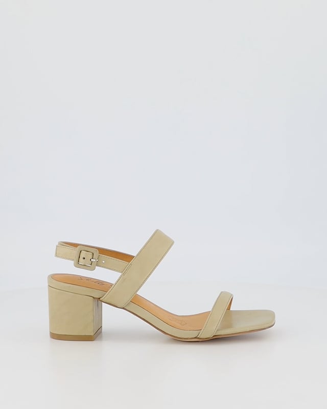 SHELLY SHEN Malone Heels - Sage | Shoe Connection AU