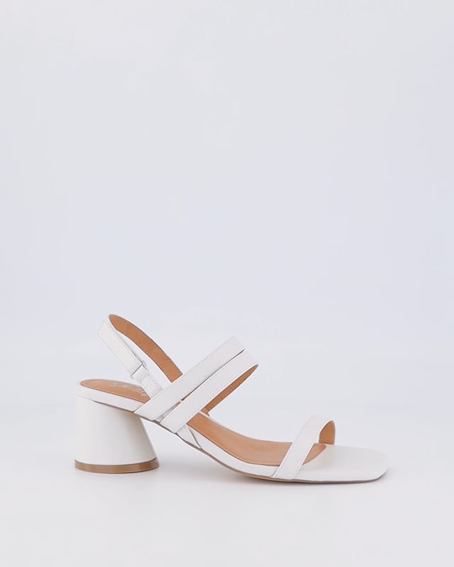 SHELLY SHEN Mickey Heels - White | Shoe Connection AU