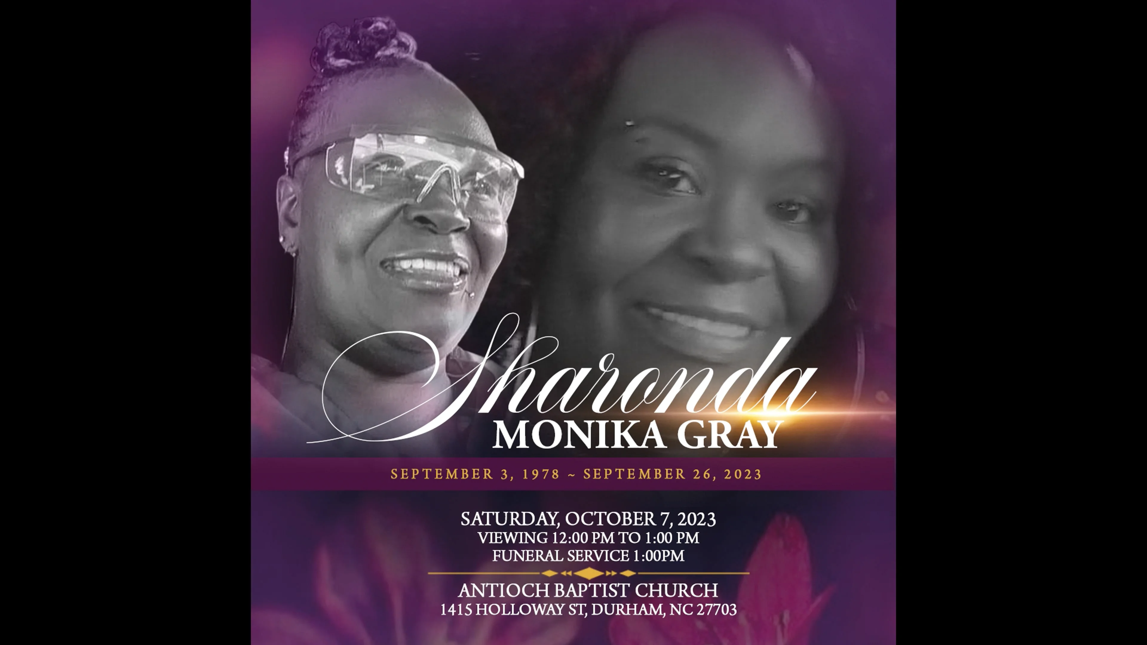 Homegoing Service for Sharonda Gray on Vimeo