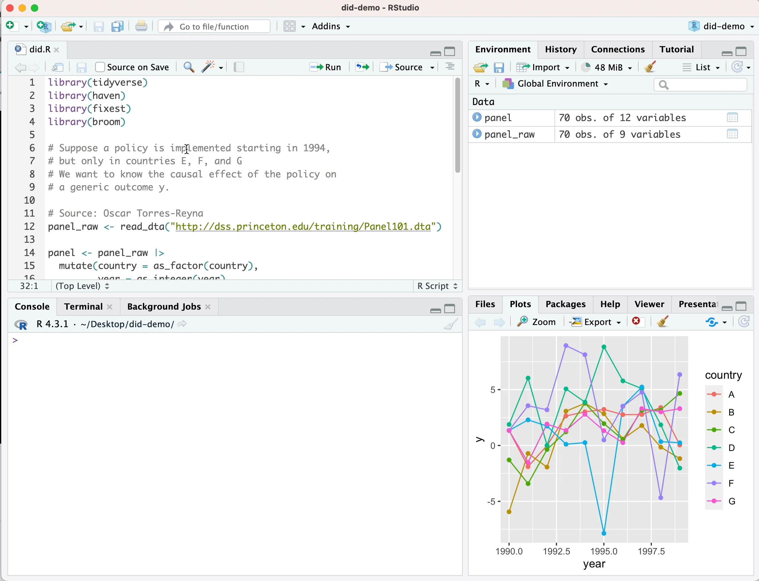 Difference-in-Differences and Fixed Effects in R (fixest, part 2 of 2 ...