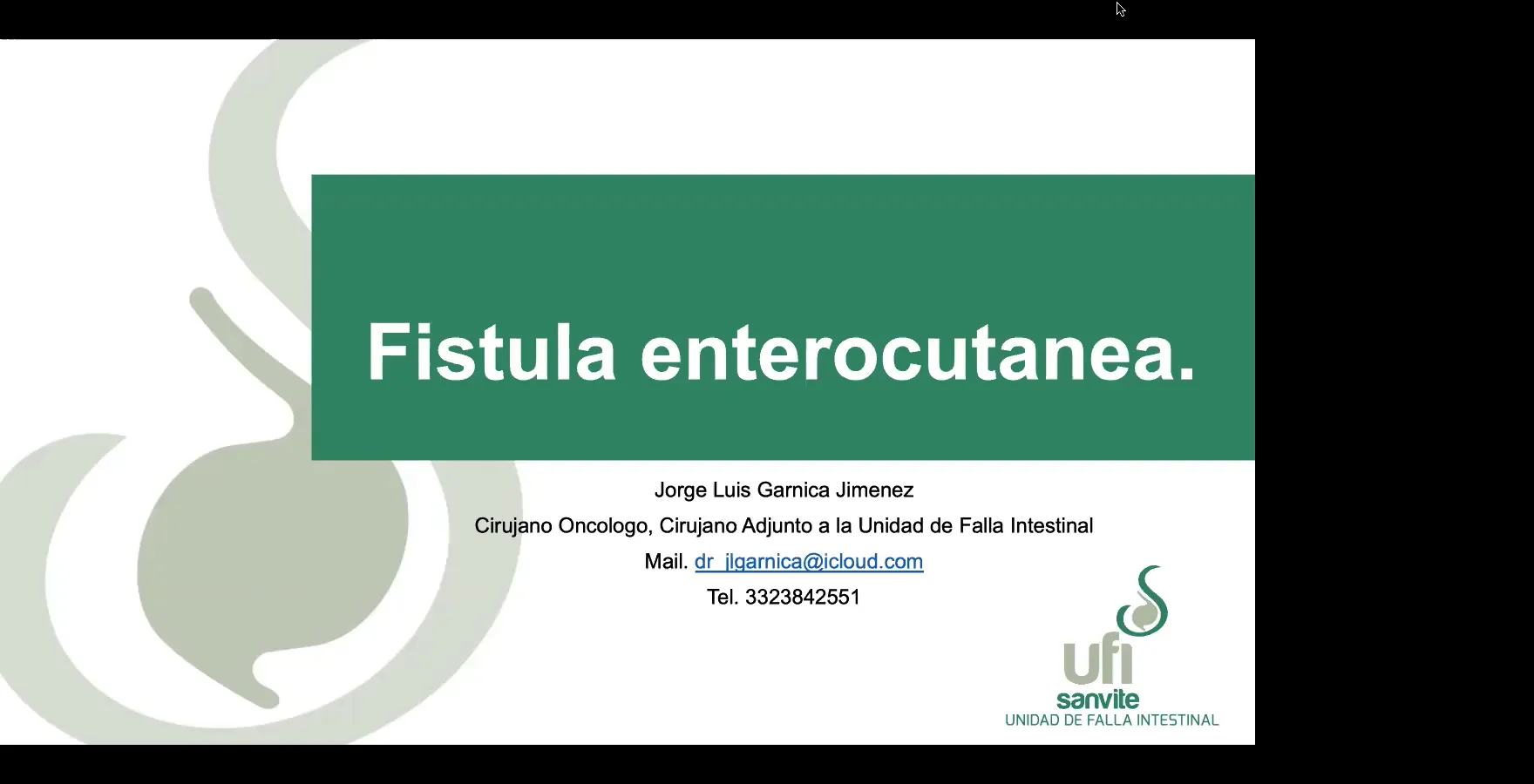 Clase 24 - Fístula Enterocutánea, Conceptos Clave