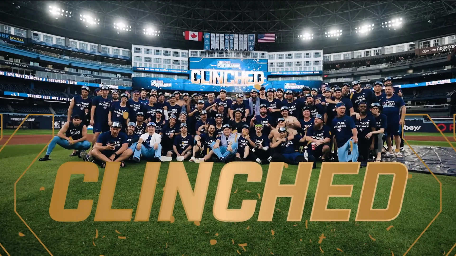 Blue Jays 2023 - Next Level Loud Postseason Clinched on Vimeo