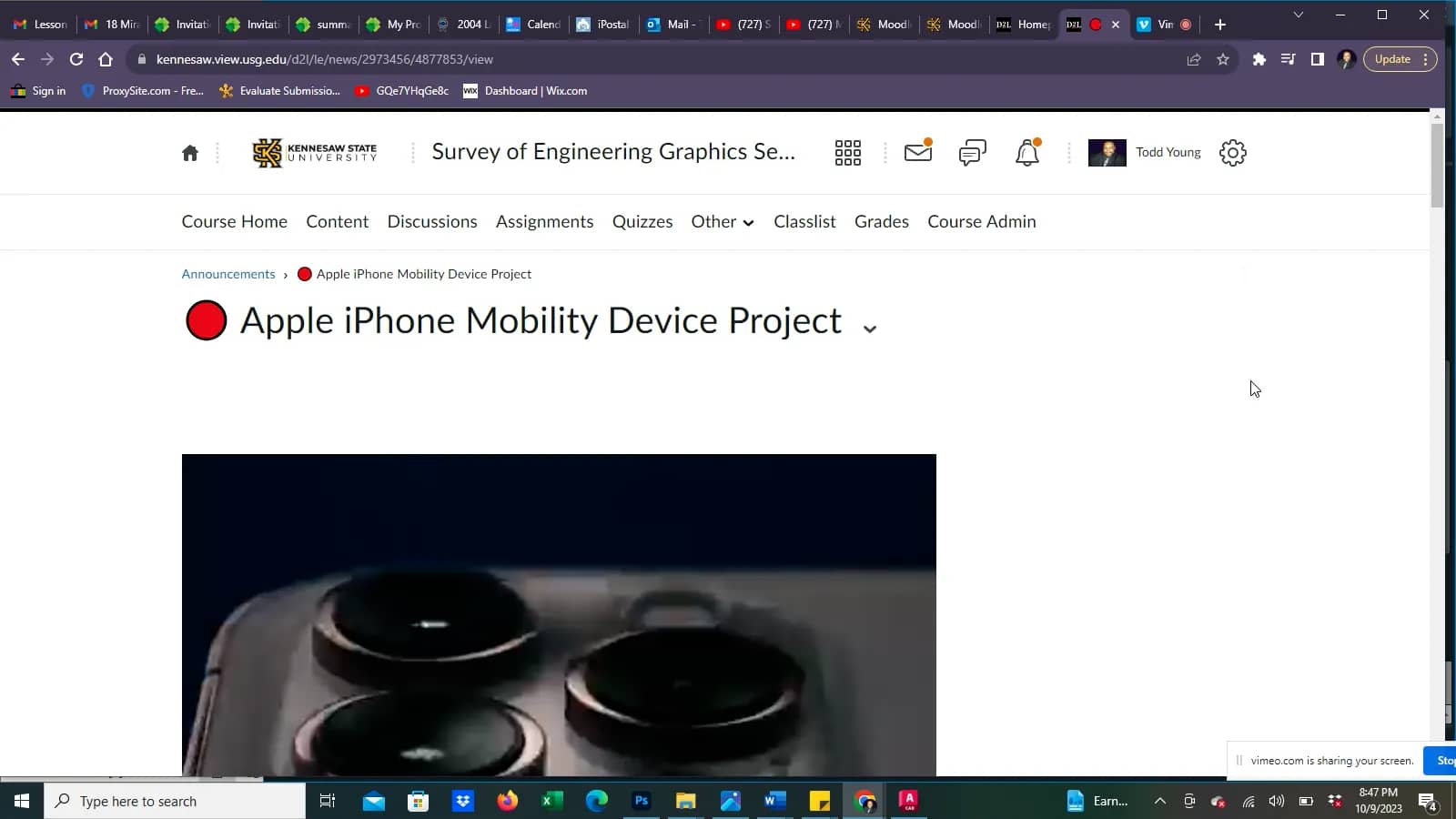 Intro to 3D Engineering Design of Apple iPhone - 10.9.23 on Vimeo