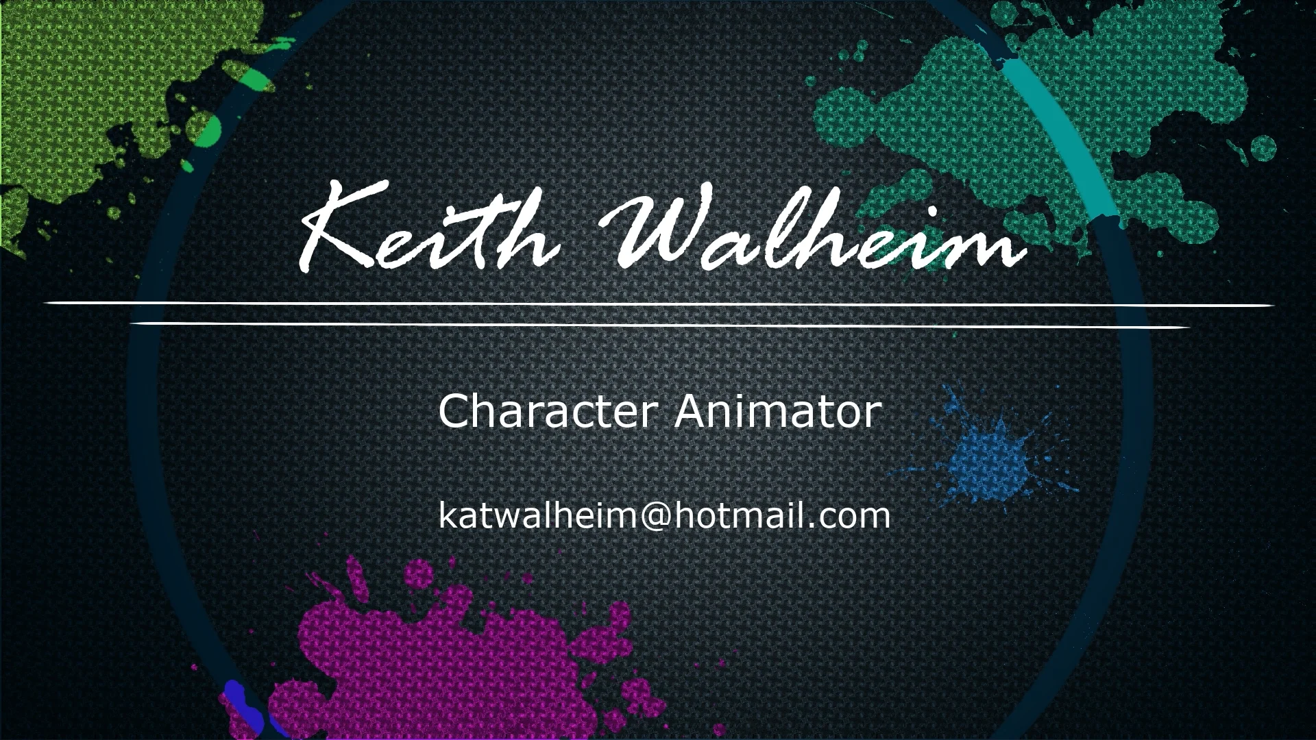 Character Animation Reel on Vimeo