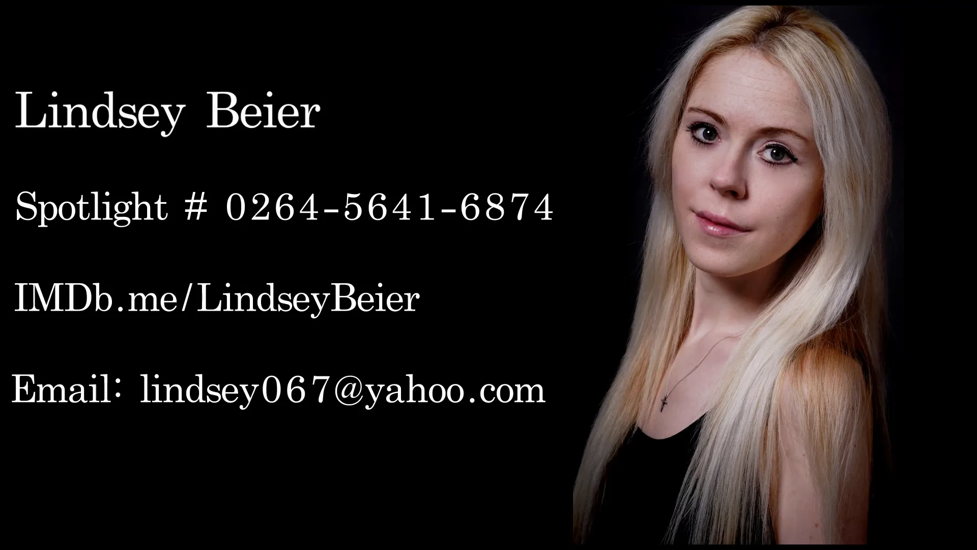 Lindsey Beier Showreel 2023 on Vimeo