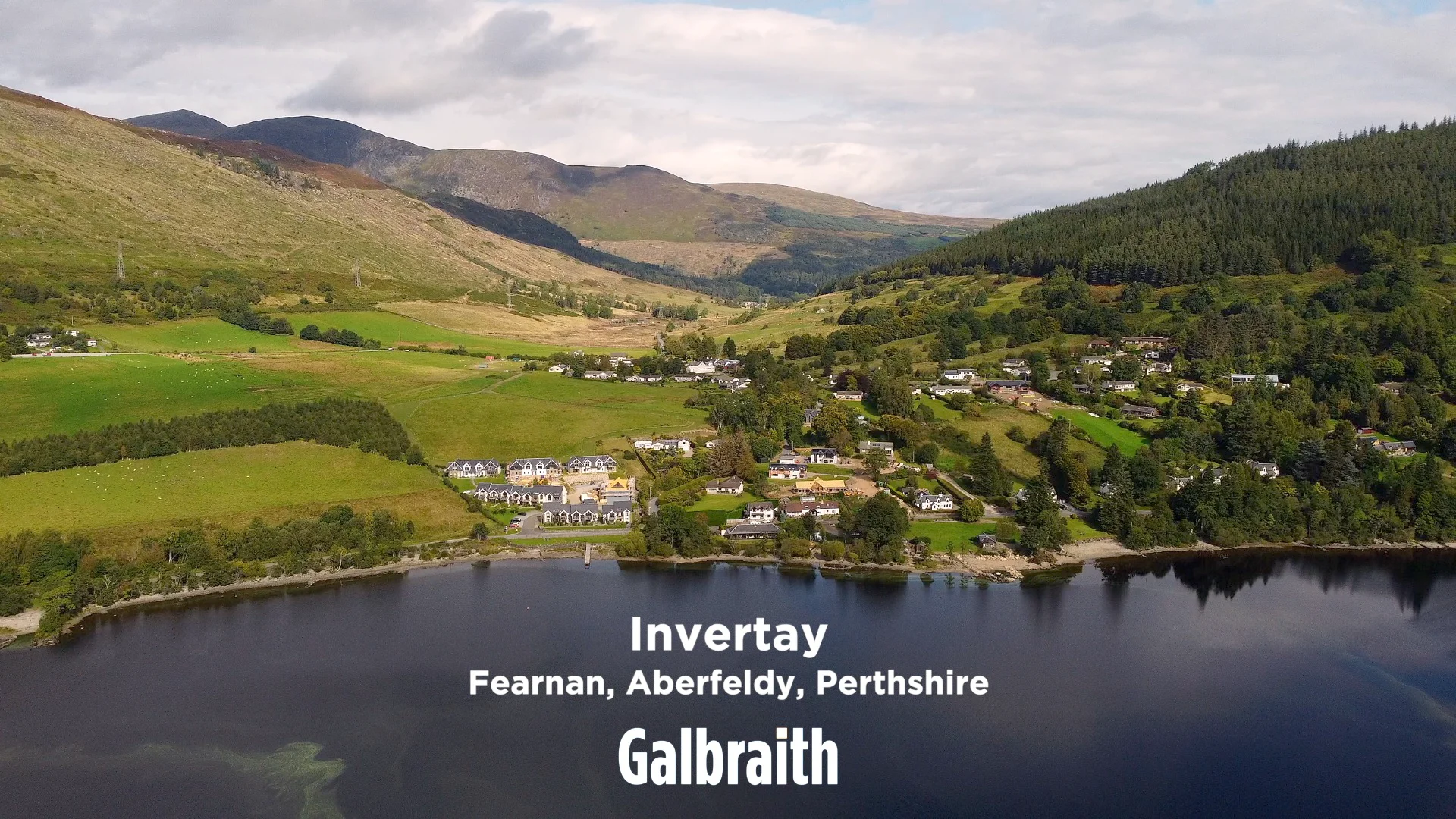 SCENEINVIDEO - Invertay, Fearnan, Aberfeldy, Perth and Kinross, PH15 ...