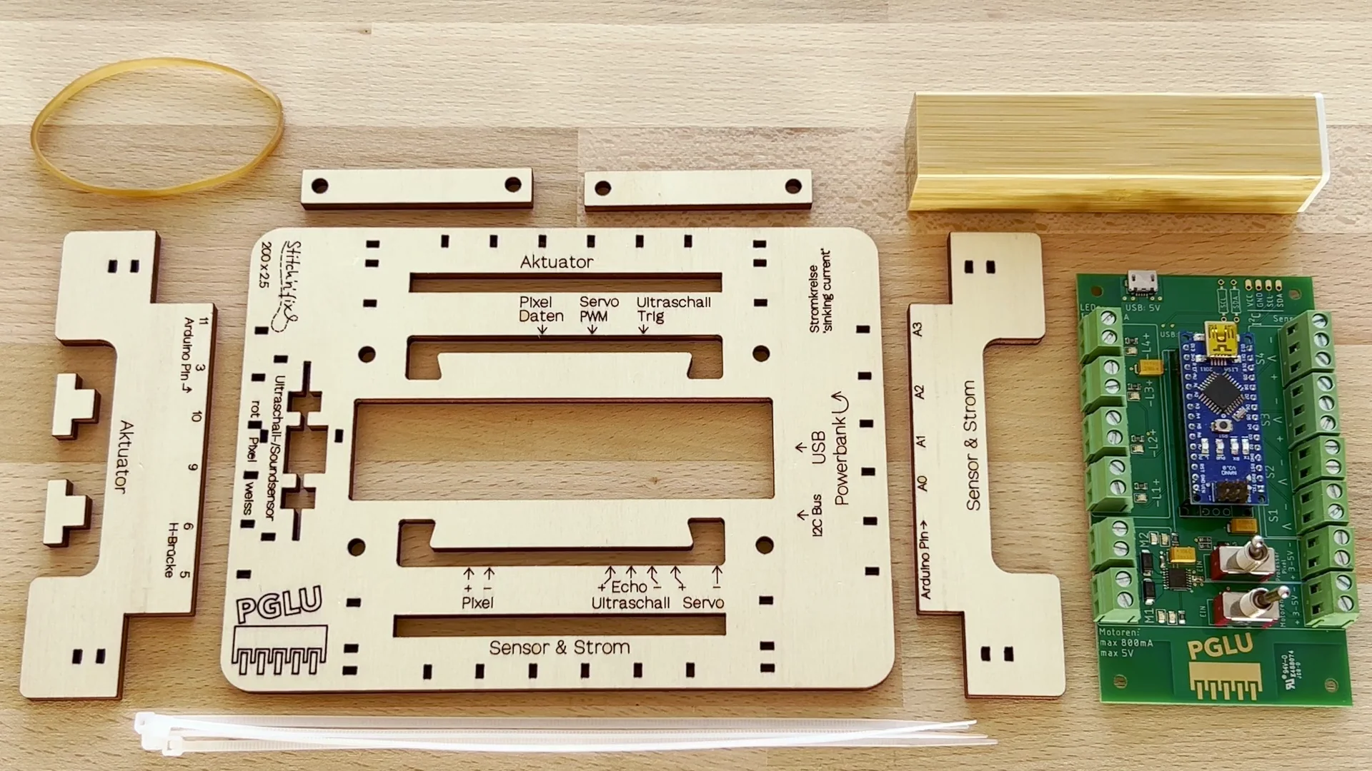 Challenge BASIS Kit zusammenbauen
