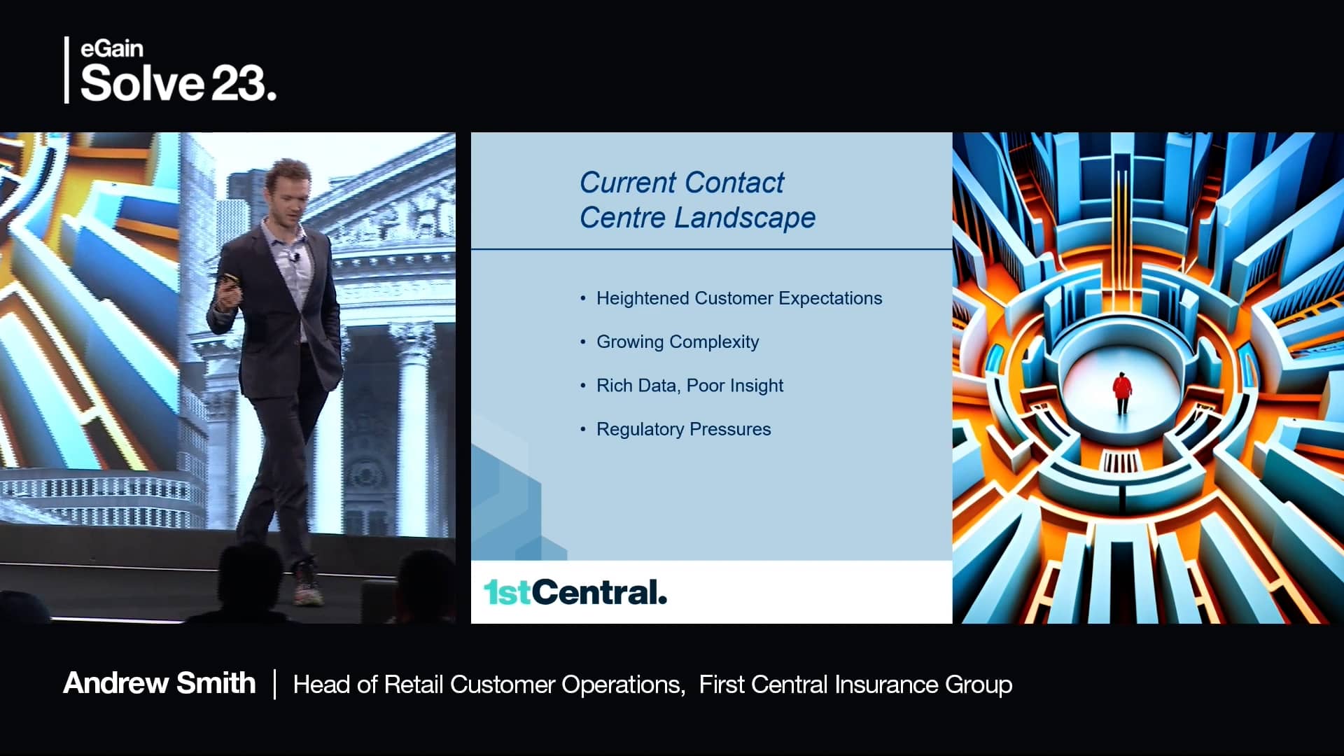 Solve23 video bite | First Central on Vimeo