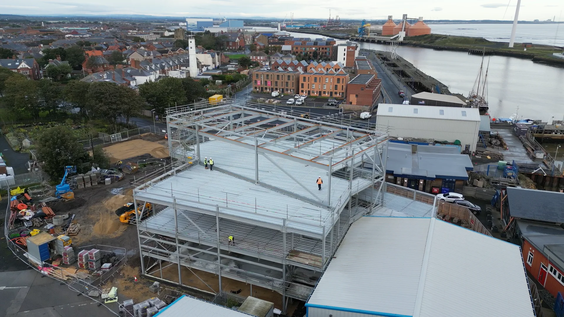 Energy Central Learning Hub Construction
