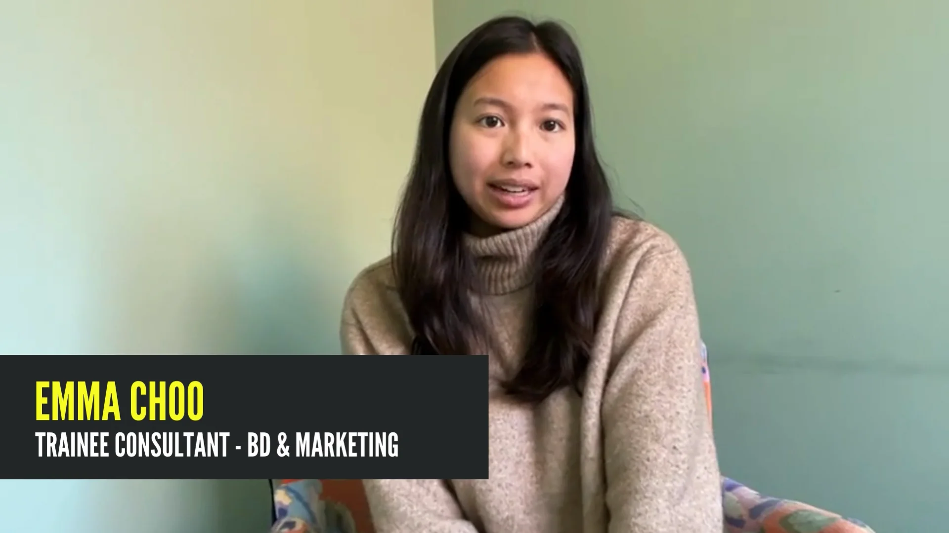 Meet Emma - Trainee Recruitment Consultant on Vimeo