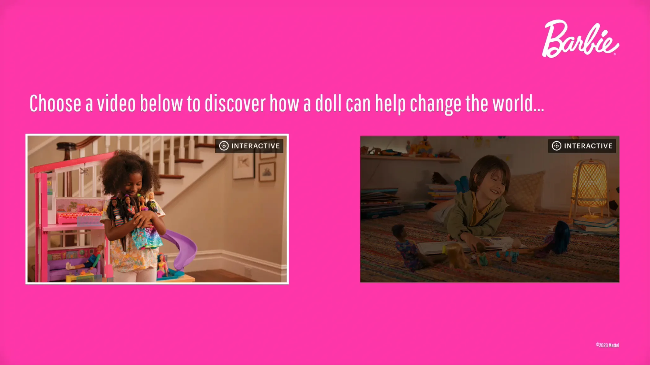 CPG - Barbie - Q4 2023 (Max Selector) - Questions on Vimeo