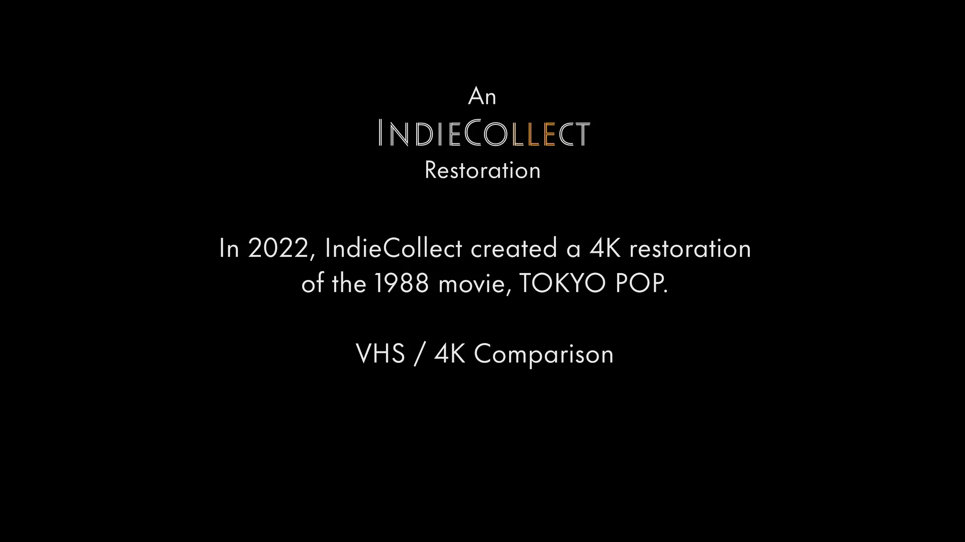 TOKYO POP Grade Demo