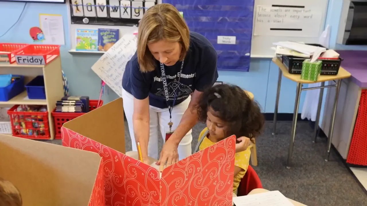 Watch as this Cary elementary school is surprised with a national award ...