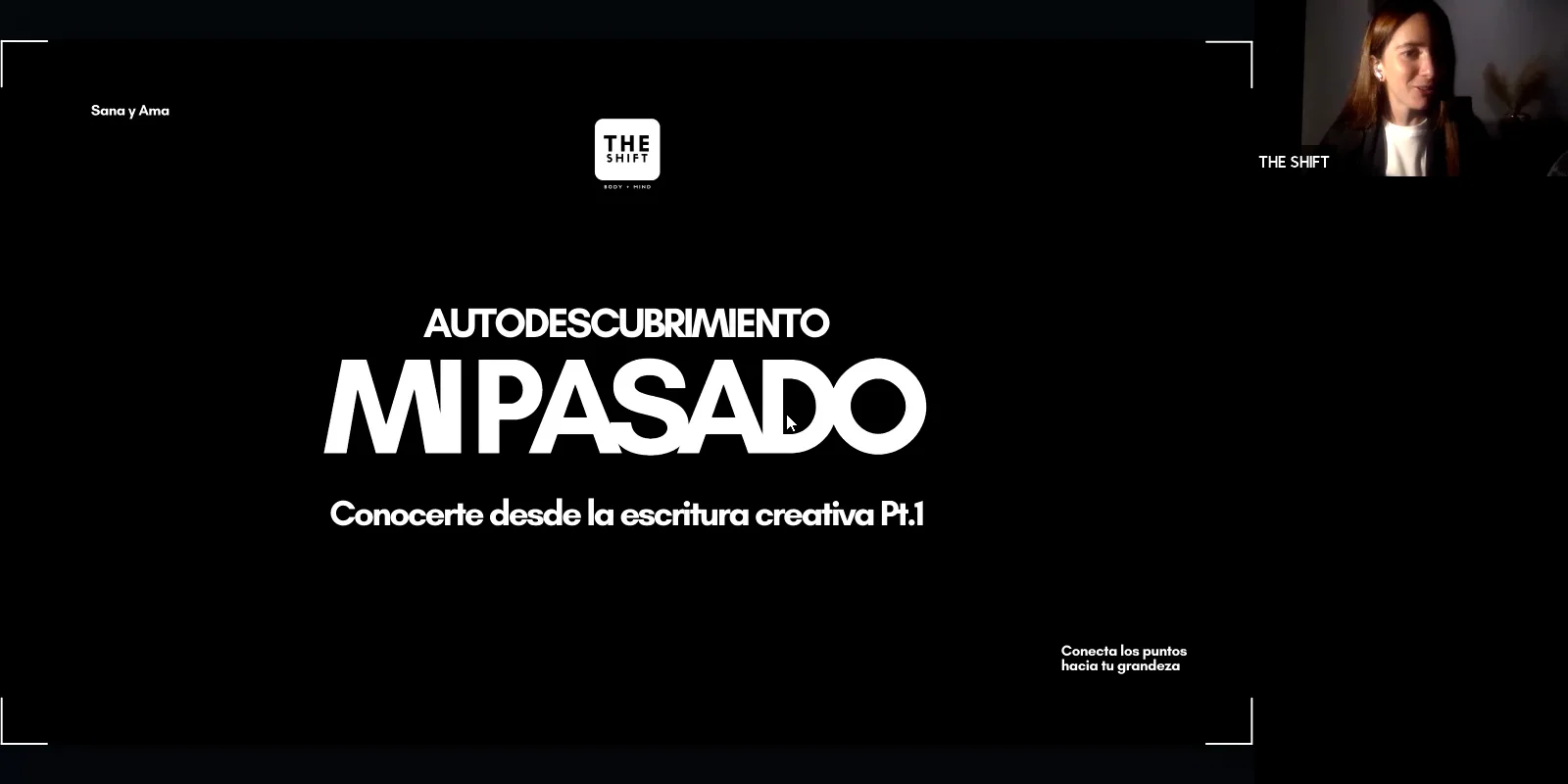 Masterclass: Autodescubrimiento: Conocerte desde la escritura creativa Pt1. x Loli Nieves on Vimeo