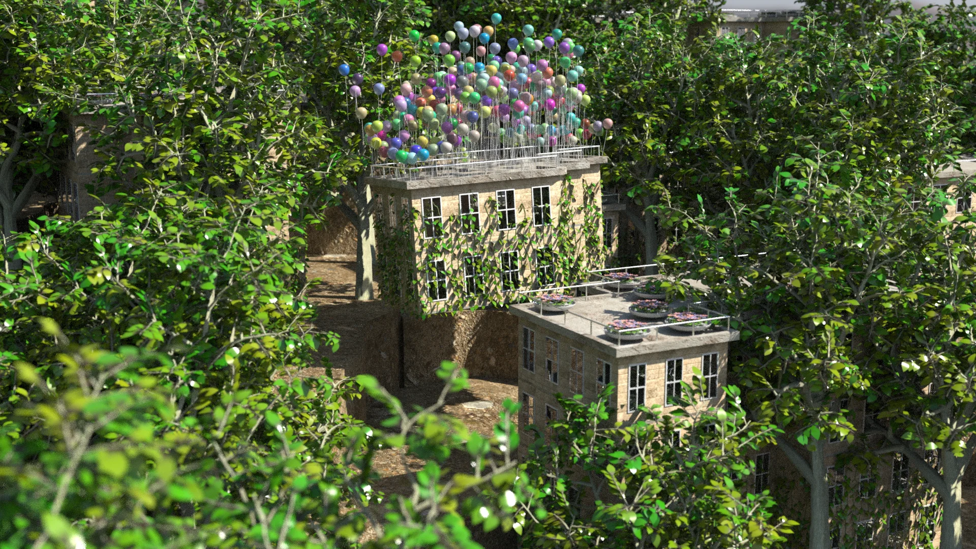 Houdini Vellum Balloon on Vimeo