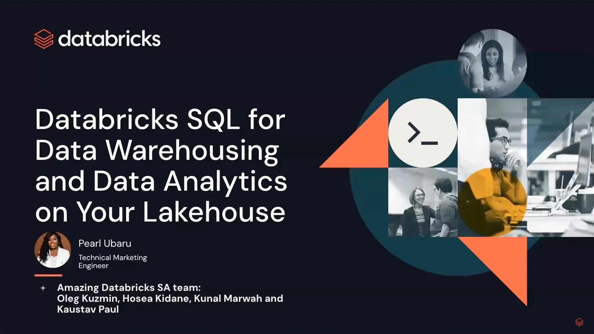 Databricks SQL for Data Warehousing and Data Analytics on Your Lakehouse