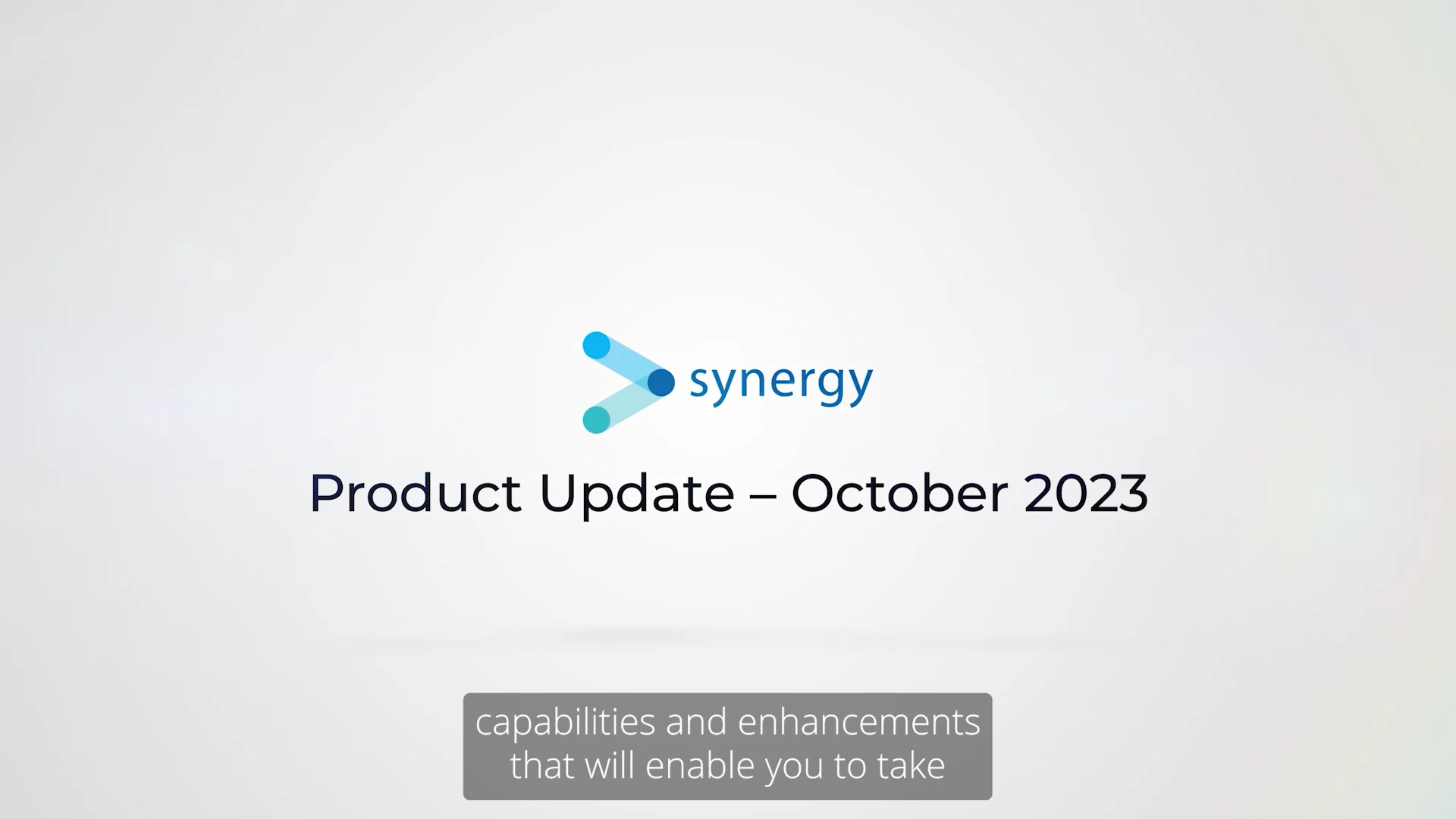 Product Update – October 2023