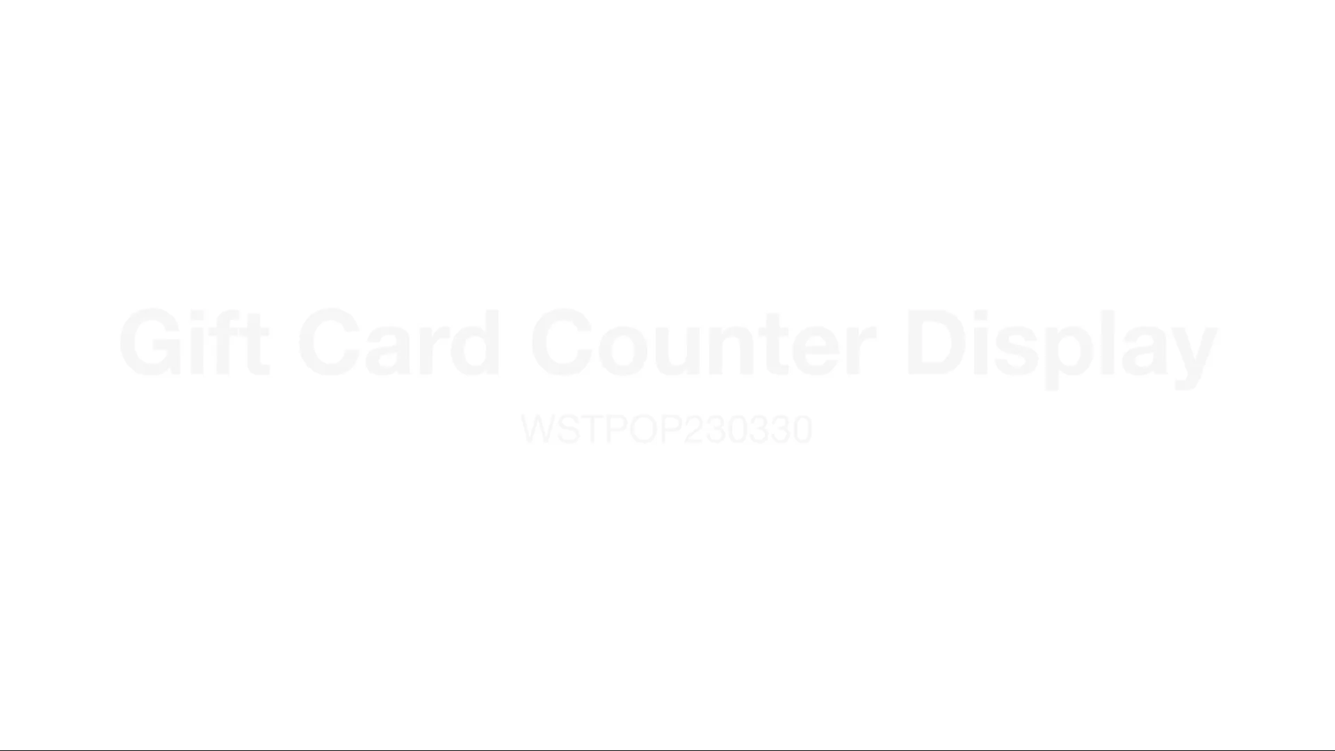 Gift Card Counter Display on Vimeo