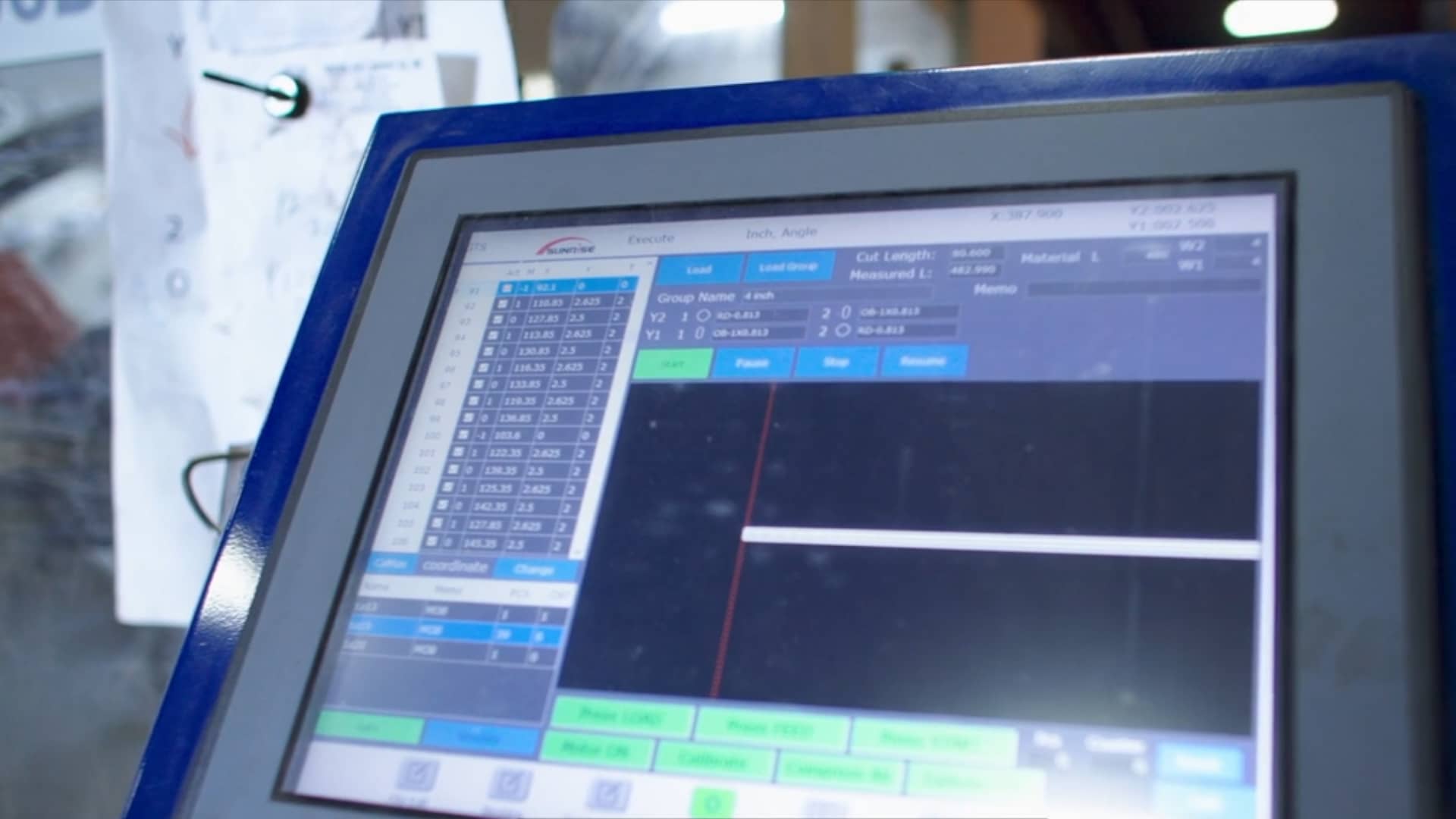 Sunrise CNC Machine NC1/DSTV Import on Vimeo