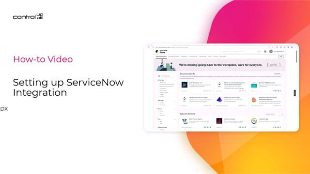 ServiceNow Integration - ControlUp