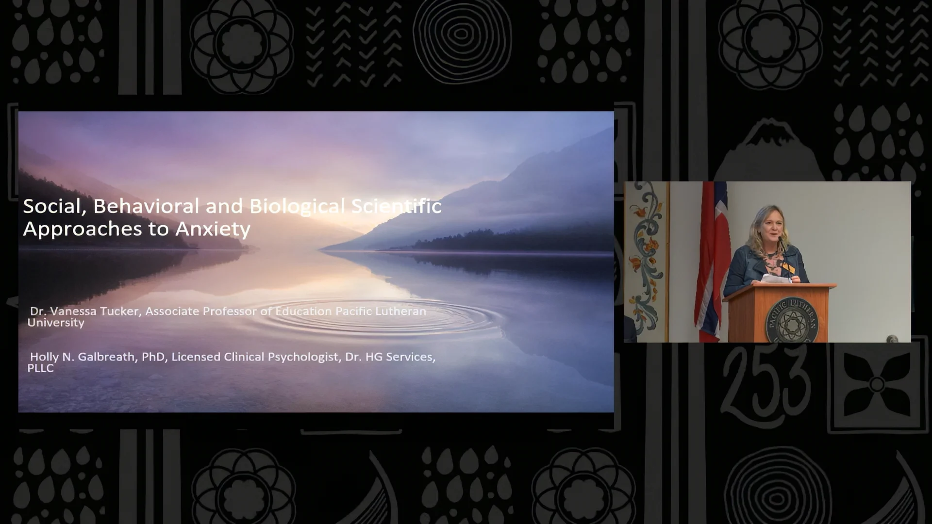 Sesssion 5: Social, Behavioral and Biological Approaches to Anxiety on ...