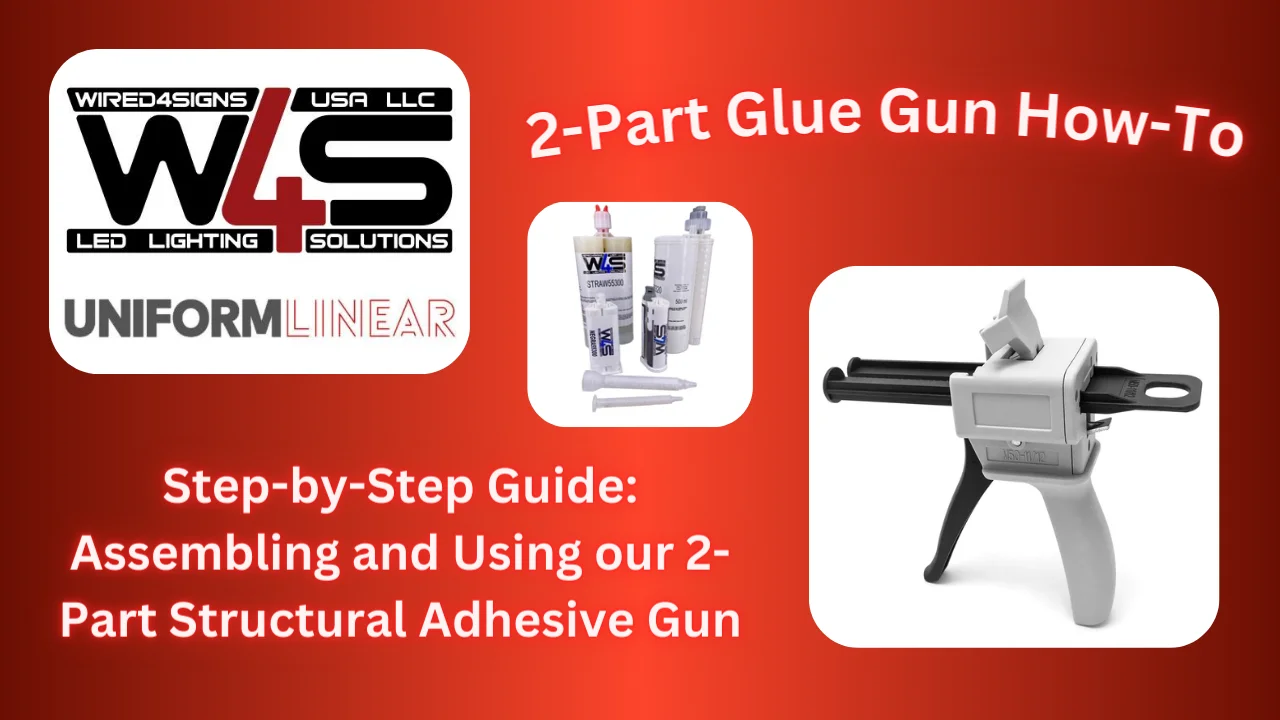 Assembling and Using our 2-Part Structural Adhesive Gun - Step-by-Step ...