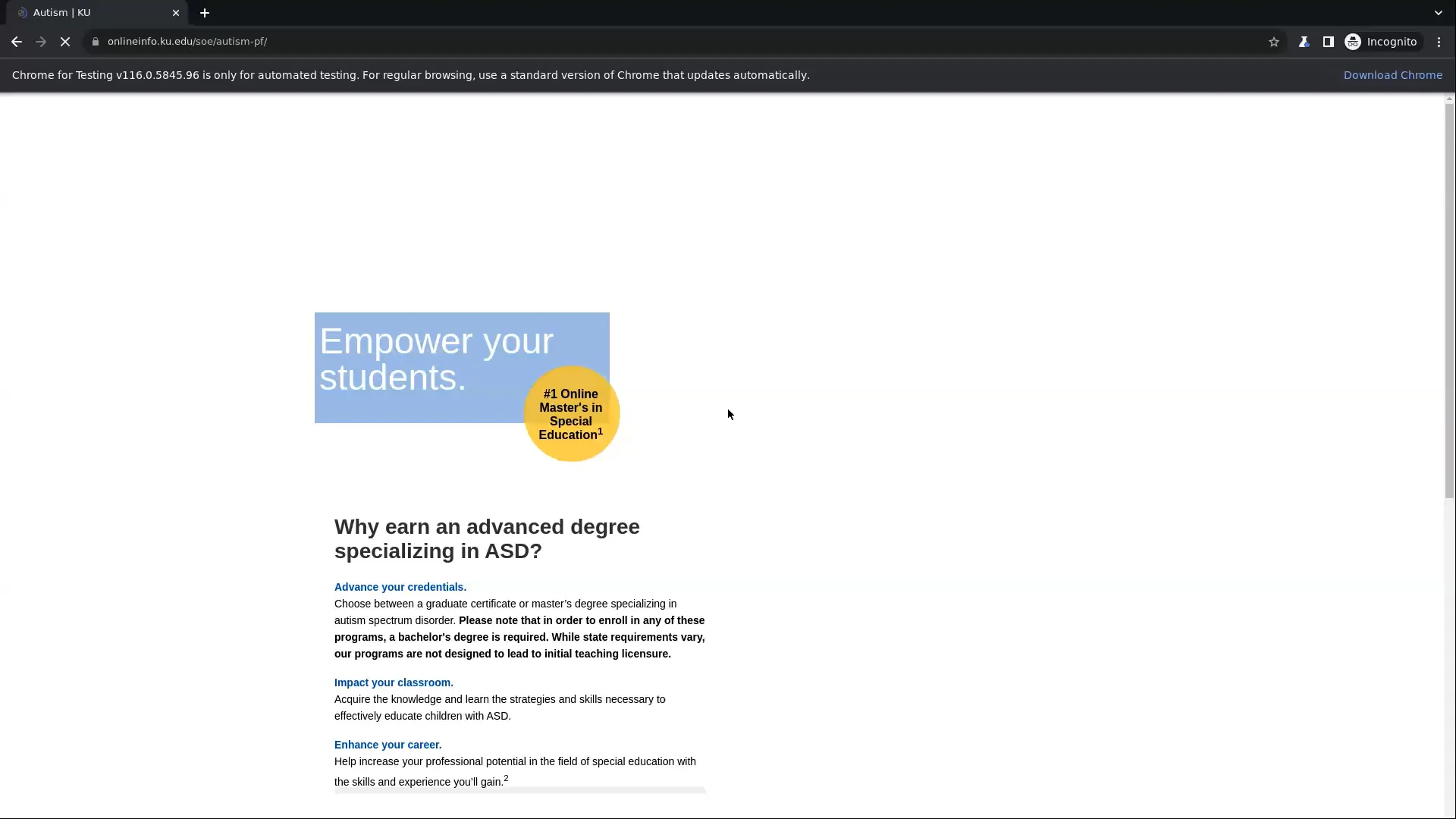 Landing Pages on Vimeo