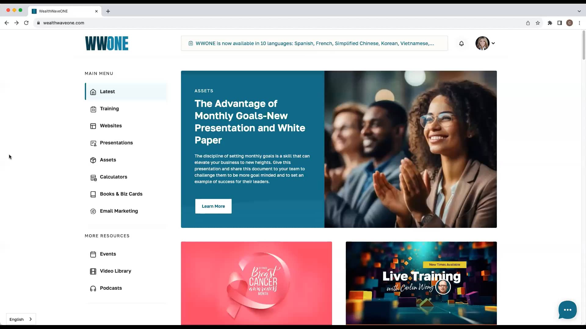 WW University, Assets, and Language tools on Vimeo
