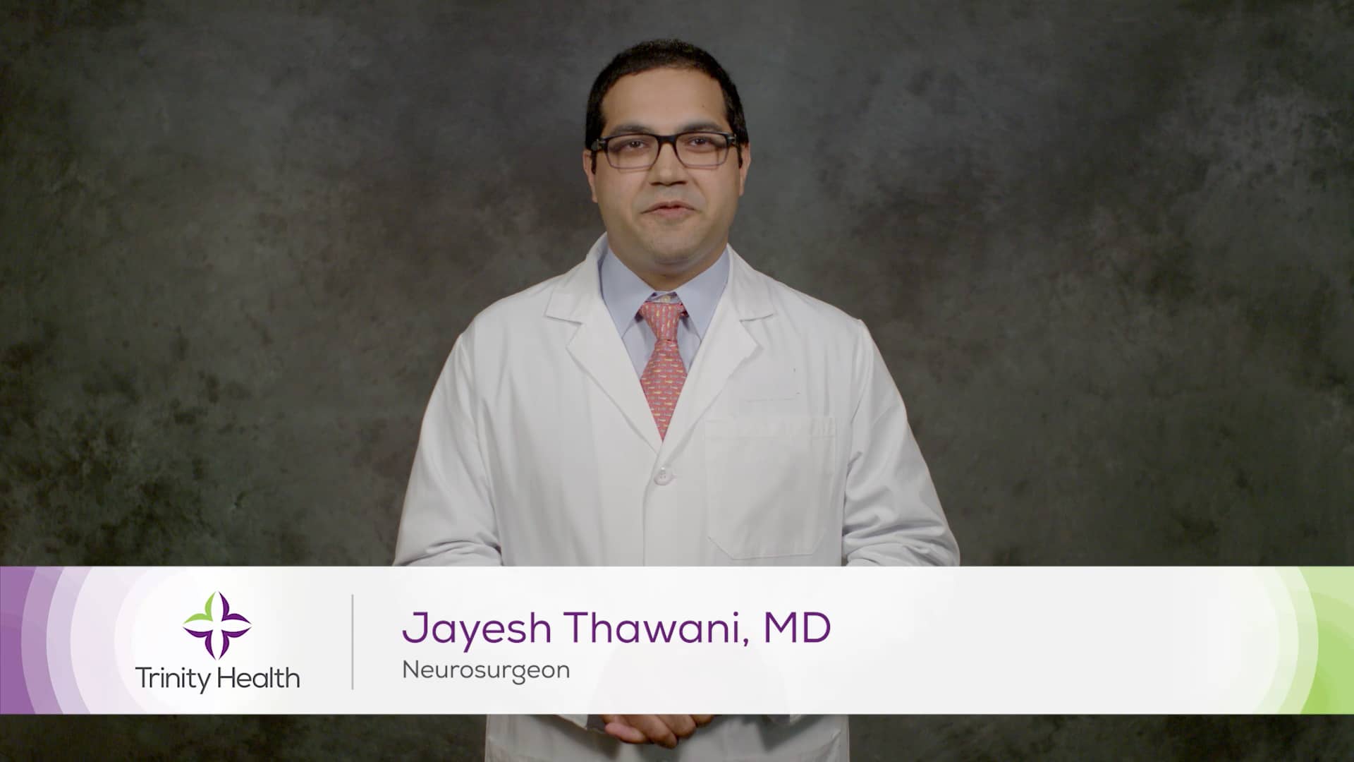 Physician Video Bio: Jay Thawani, MD on Vimeo