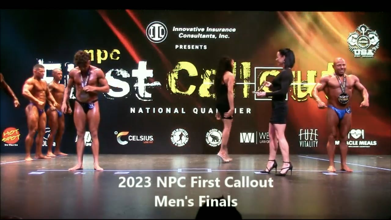 Watch 2023 NPC First Callout - Finals Men Online | Vimeo On Demand on Vimeo