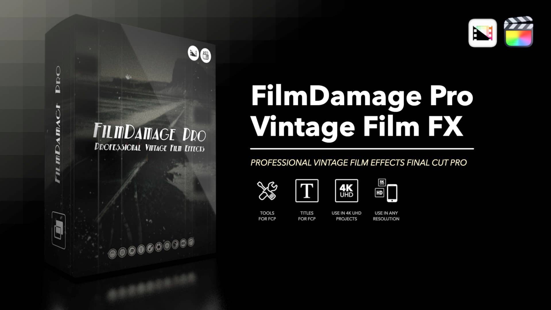 FilmDamage Pro - Professional Vintage Film Effects for Final Cut Pro ...