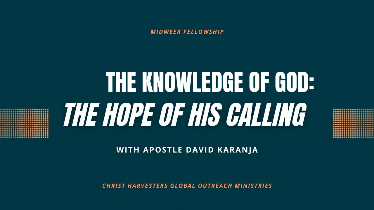 The Hope of His Calling 10/11/23 on Vimeo