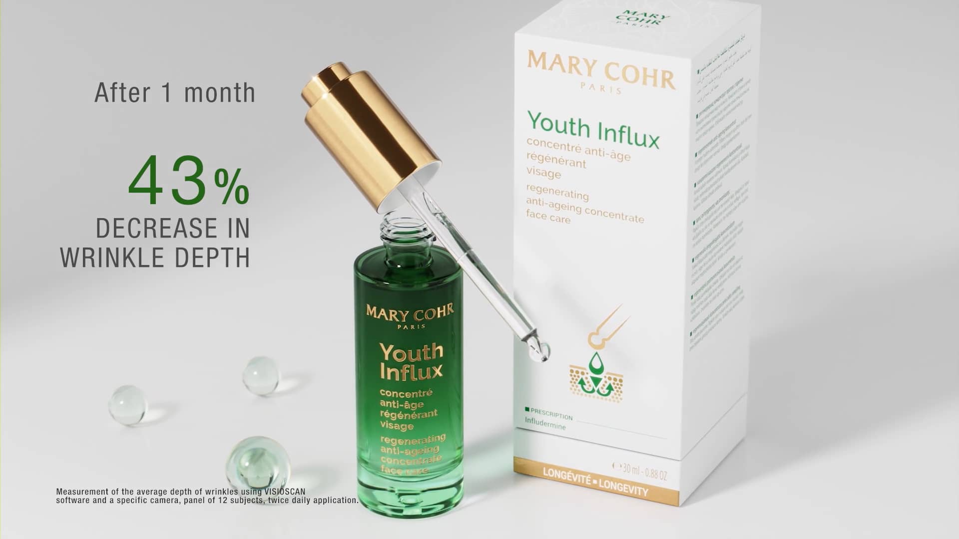 Mary Cohr Youth Influx Concentrate 30ml on Vimeo