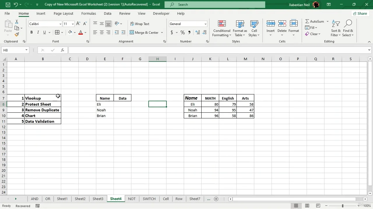 3. Excel Formulas for Job Interview on Vimeo