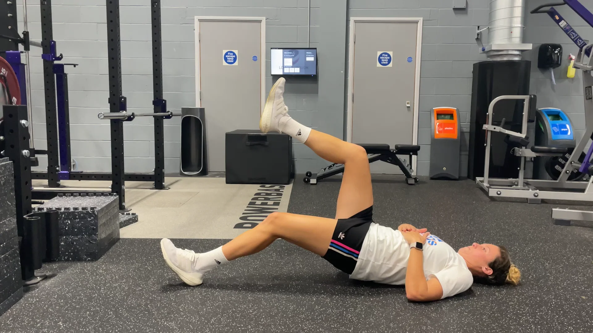 Long lever SL Glute Bridge ISO on Vimeo