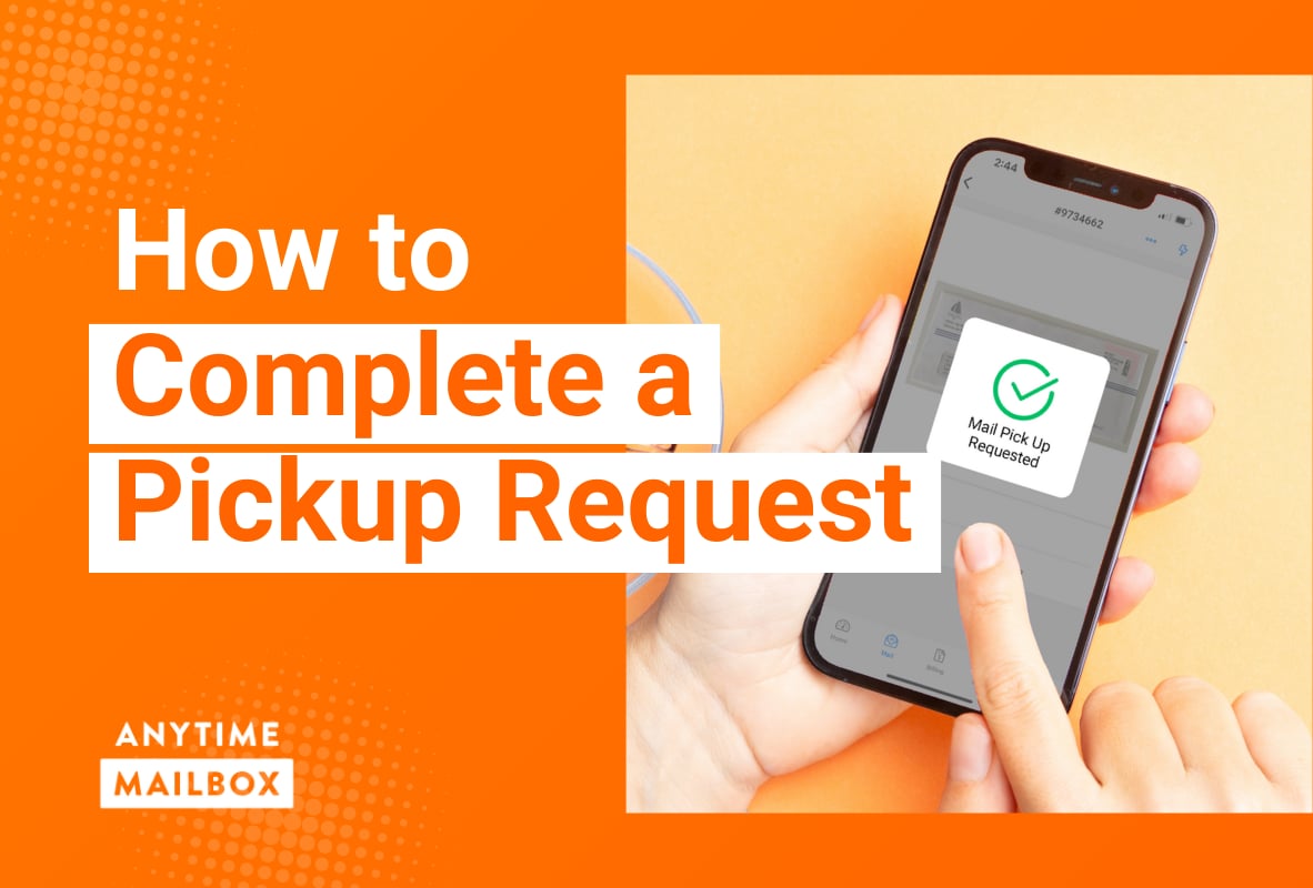 How To Complete a Pickup Request