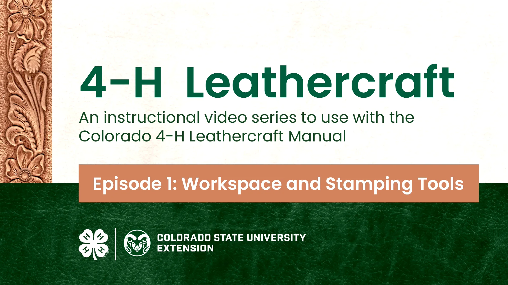 Episode 1: Workspace and Stamping Tools