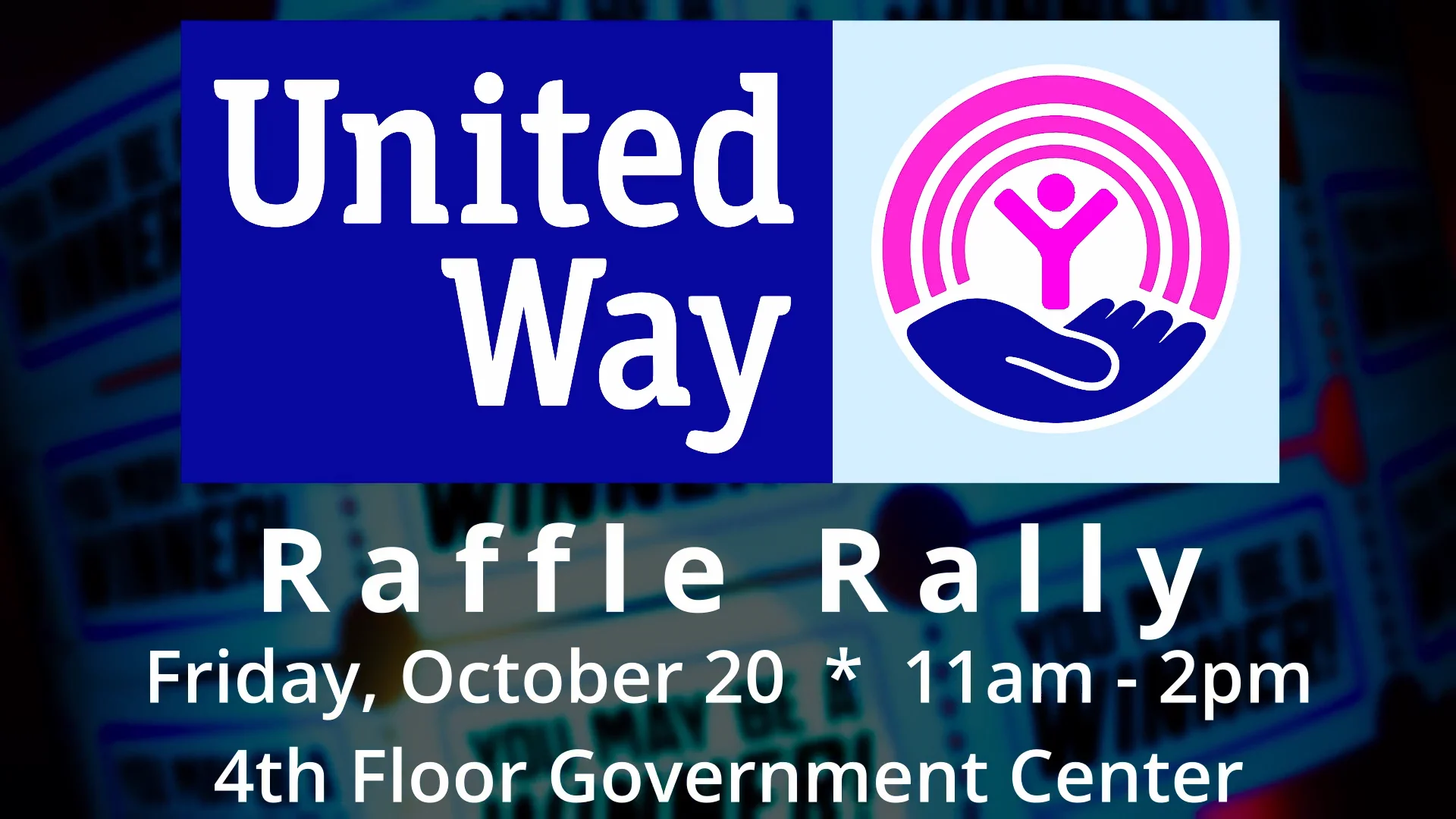 United Way Raffle Rally 10/20