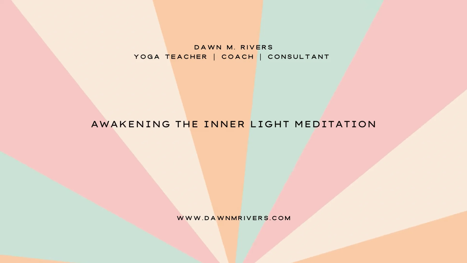 Awakening the Inner Light Meditation on Vimeo