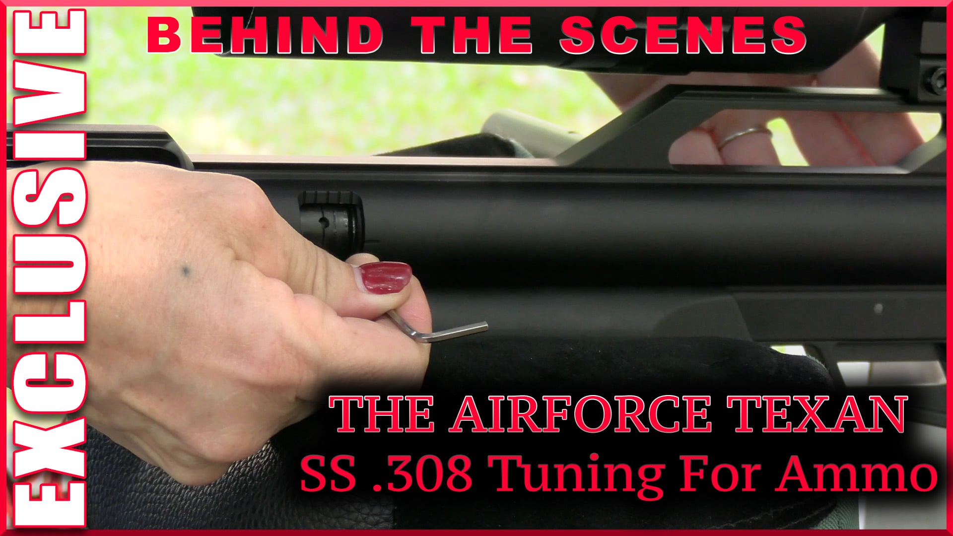 Modern Airgunner - AIRFORCE TEXAN SS .308 – TUNING FOR AMMO – Exclusive ...